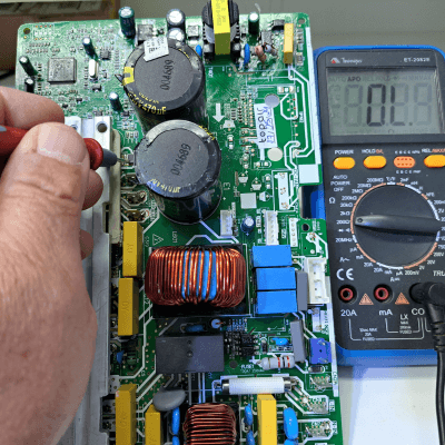 Método inverter ao extremo Turma A – Placas Inverter de ar condicionado